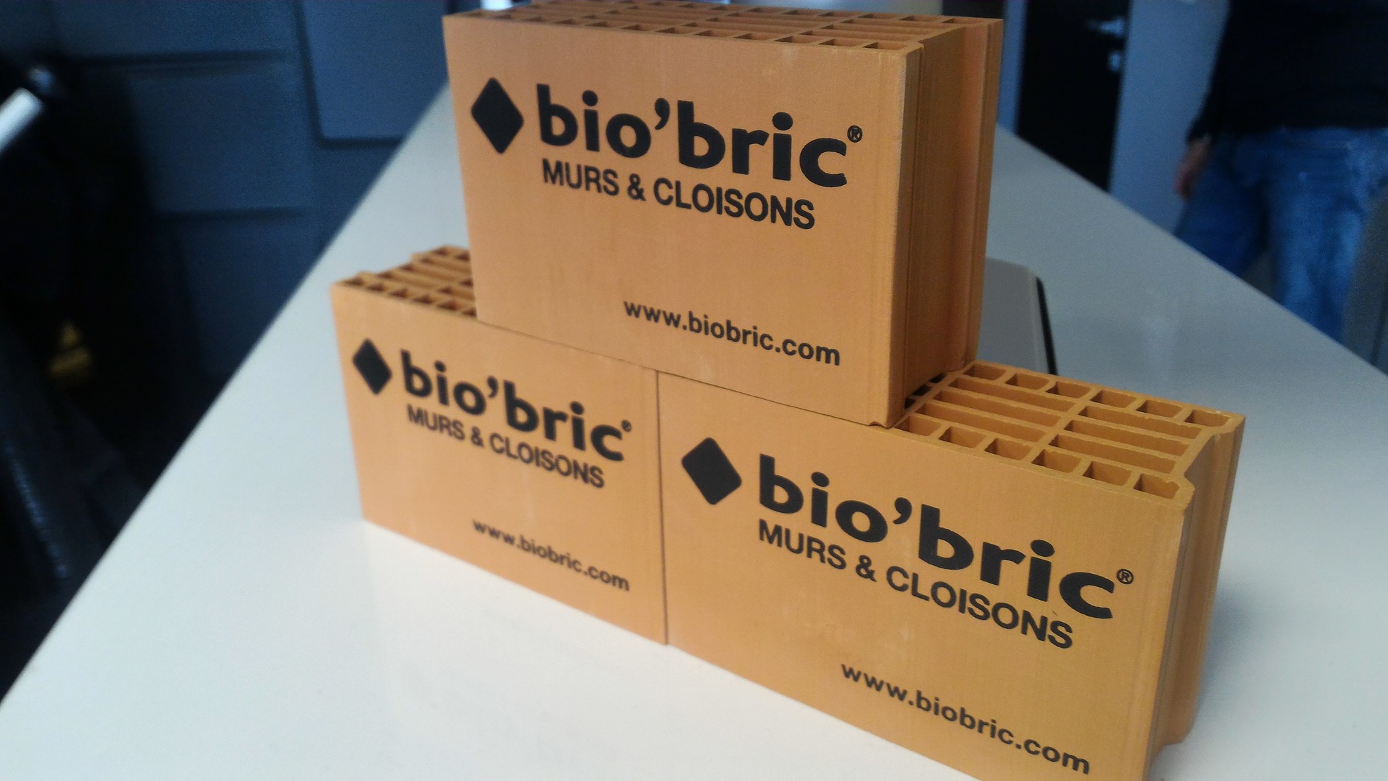 Visite Bouyer Leroux - Fabrication du Bloc en terre cuite